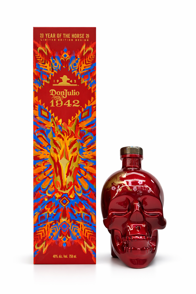 Don Julio 1942 & Crystal Head Year Of The Horse Bundle Set (2026 Limit ...