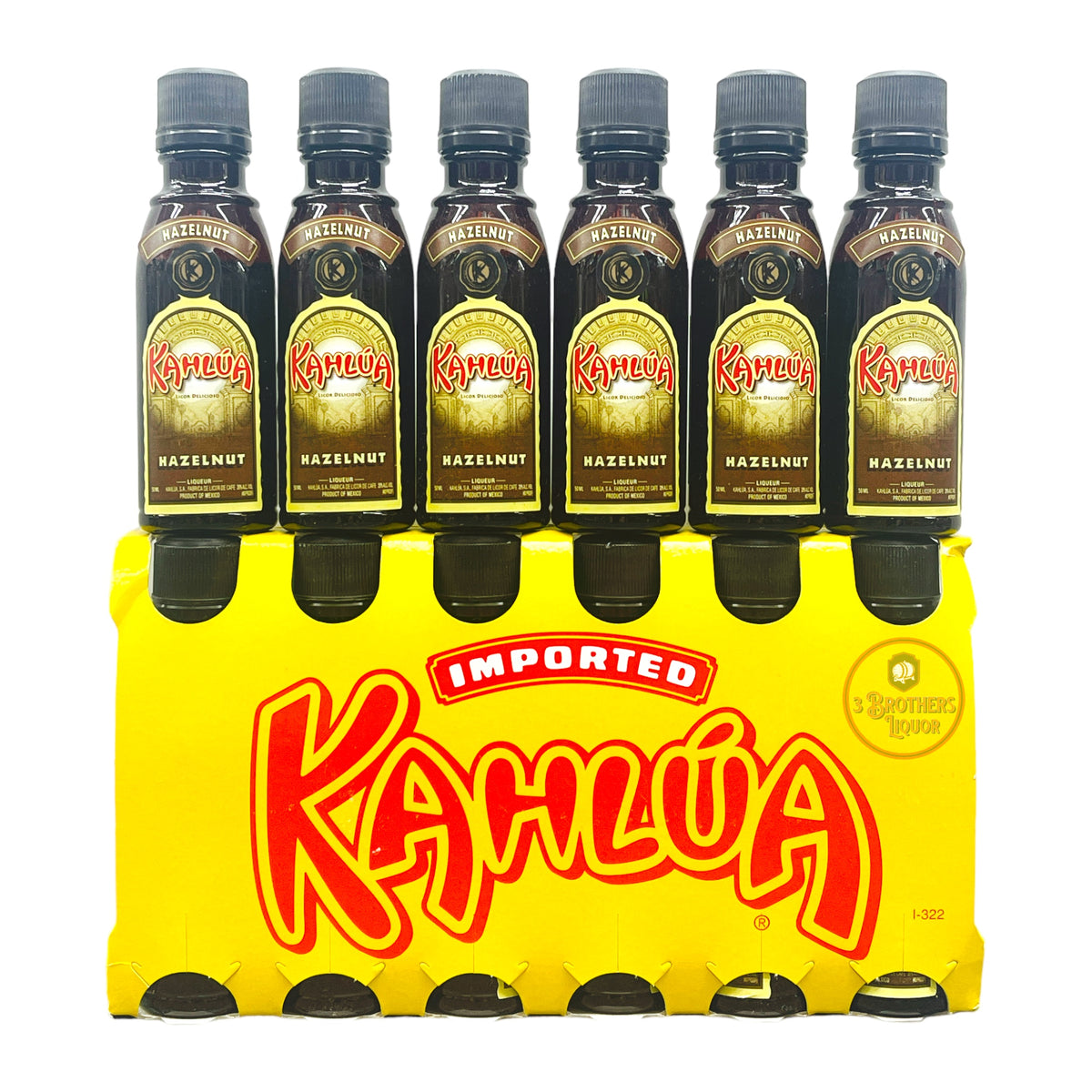 Kahlua Hazelnut Liqueur Mini Shots (12 Of 50ML) – 3brothersliquor