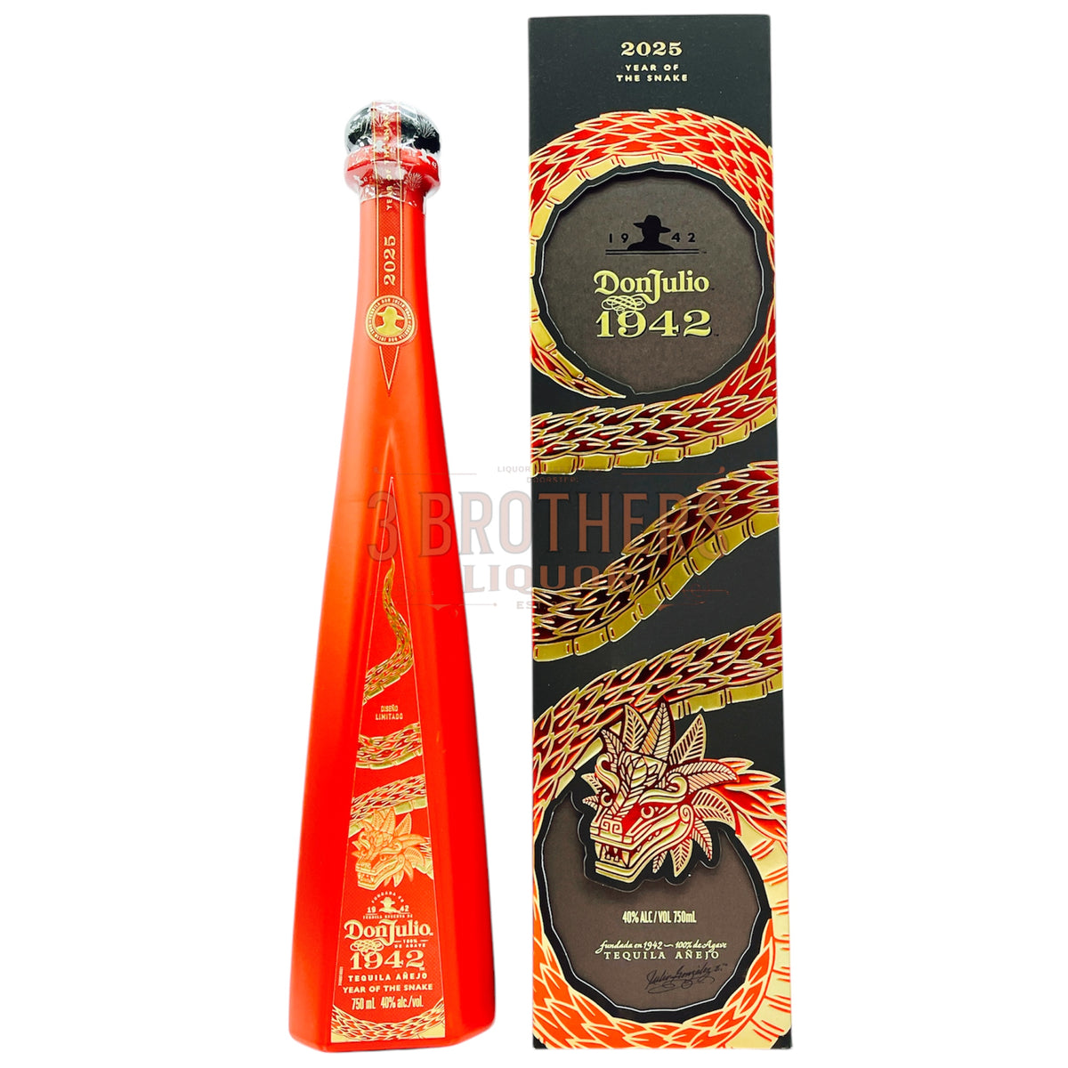 Don Julio 1942 Anejo Year Of The Snake (2025 Limited Edition ...