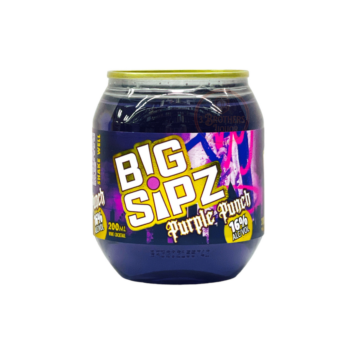 Big Sipz Purple Punch Mini Wine Cocktail (200ML) – 3brothersliquor