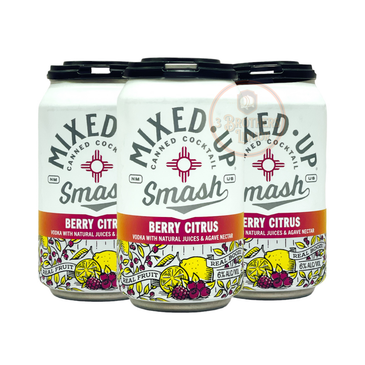 Mixed Up Smash Berry Citrus Canned Cocktail 4Pk Cans – 3brothersliquor