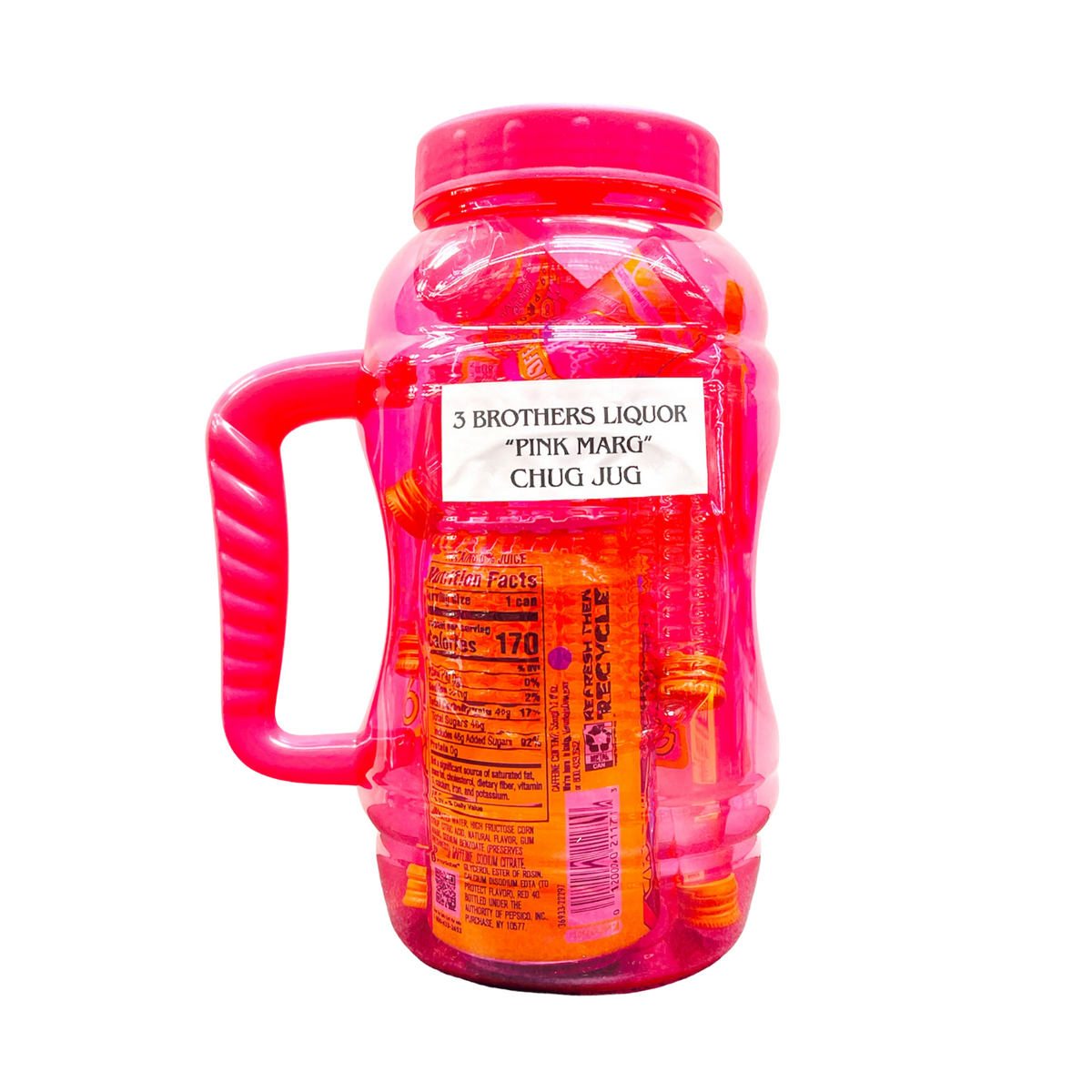 3 Brothers Liquor "Pink Marg" Alcohol Chug Jug Cocktail – 3brothersliquor