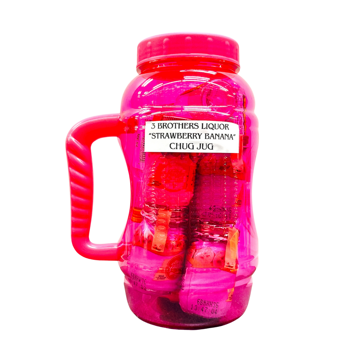 3 Brothers Liquor "Strawberry Banana" Alcohol Chug Jug Cocktail ...