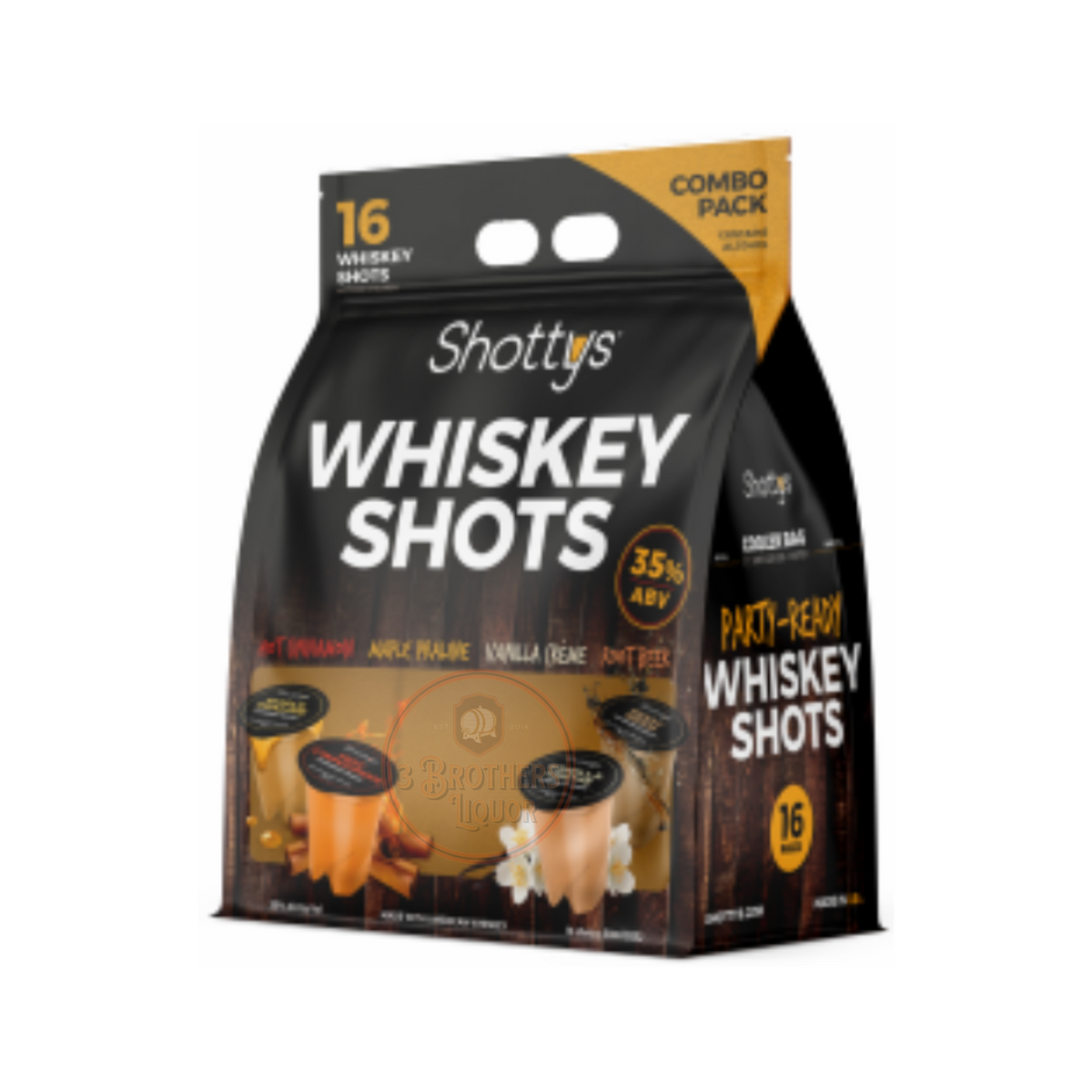 Shottys Whiskey Shots Party Ready Gelatin Whiskey Shots 16Pk Shots – 3brothersliquor