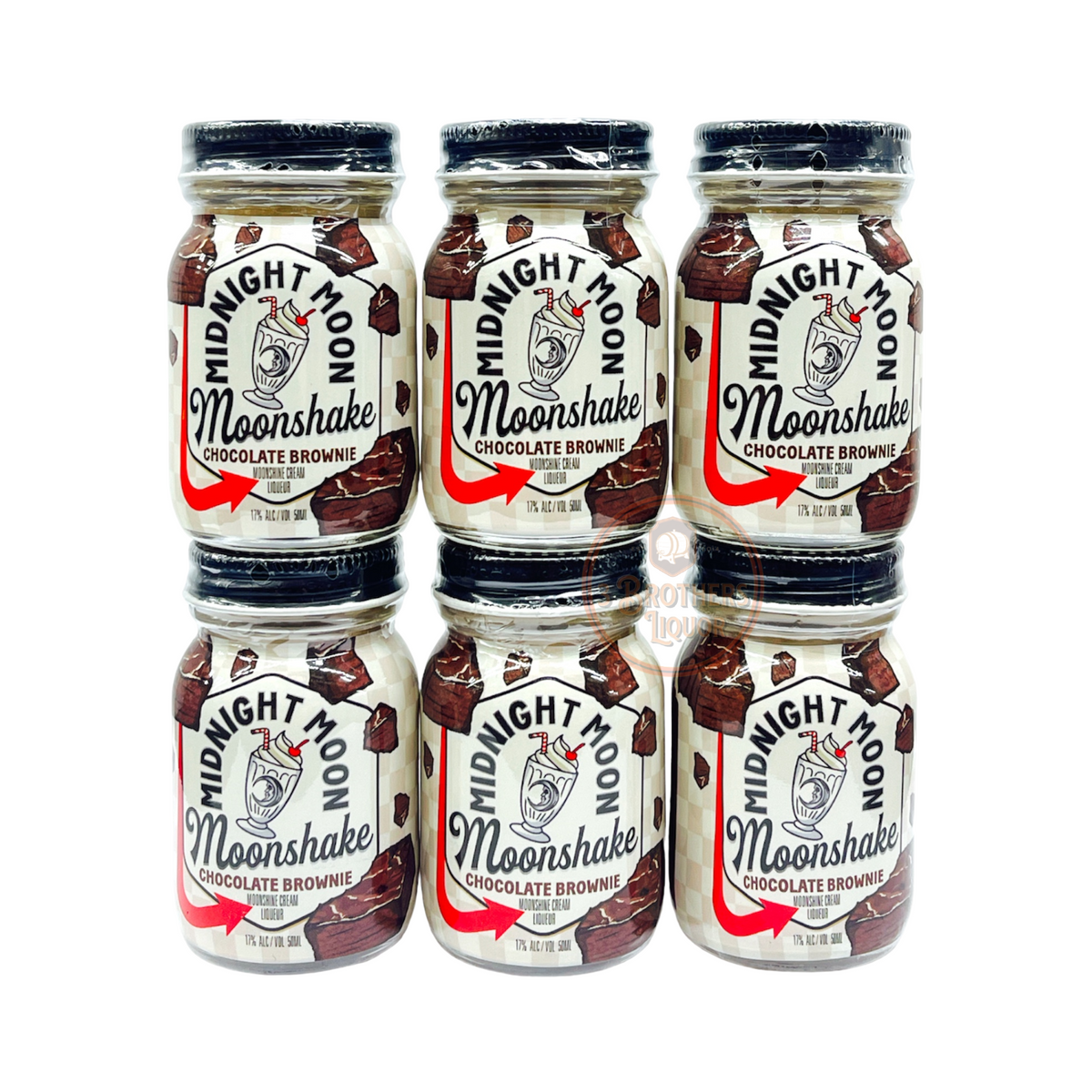 Midnight Moonshakes Chocolate Brownie Cream Liqueur Moonshine (6 Of 50 ...