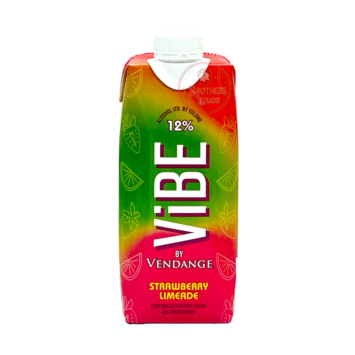 Vibe By Vendange Strawberry Limeade Malt Beverage (500ML) – 3brothersliquor