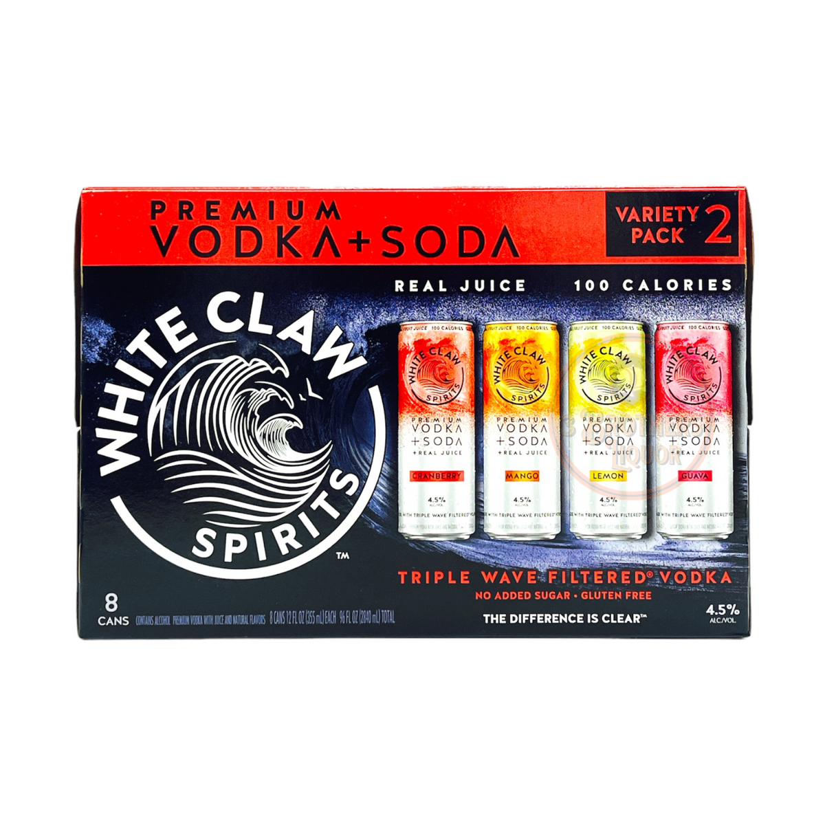 White Claw Premium Vodka Sodas 8Pk Variety Pack Cans #2 – 3brothersliquor