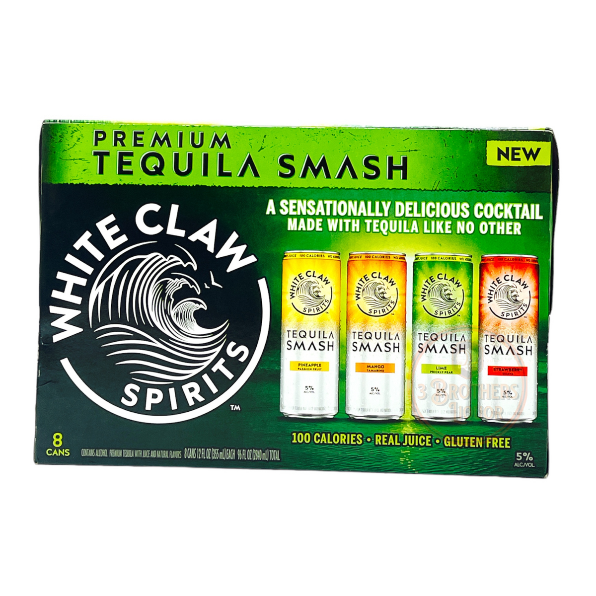 White Claw Spirits Premium Tequila Smash 8Pk Variety Pack Cans ...