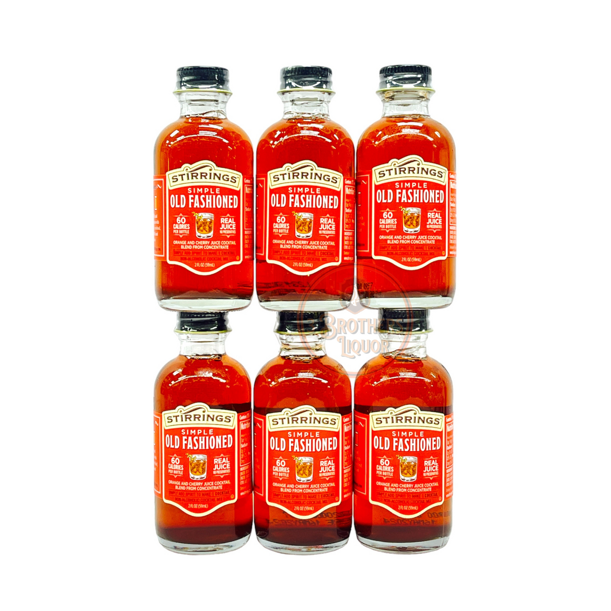 Stirrings Simple Old Fashioned Non-Alcoholic Cocktail Mini Shots (6 Of ...