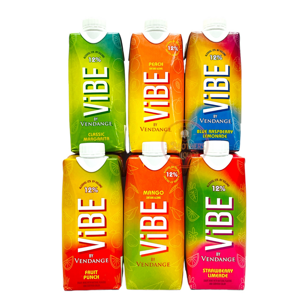 Vibe By Vendange Wine Cocktail Malt Beverage 6Pk Bundle Set ...