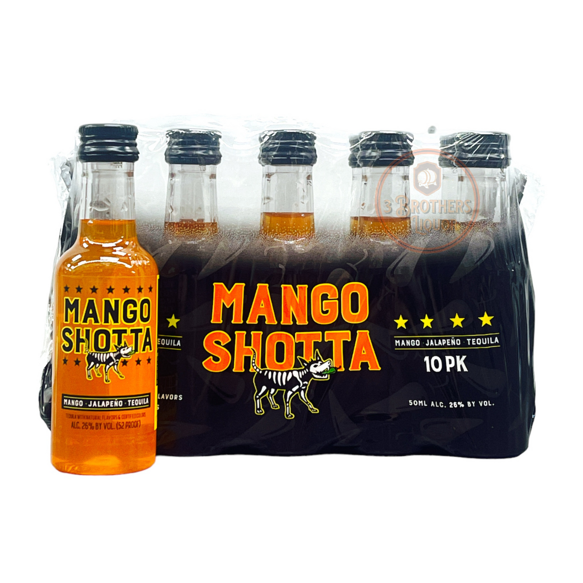 Mango Shotta Mango Jalapeno Tequila Mini Shots (10 Of 50ML ...