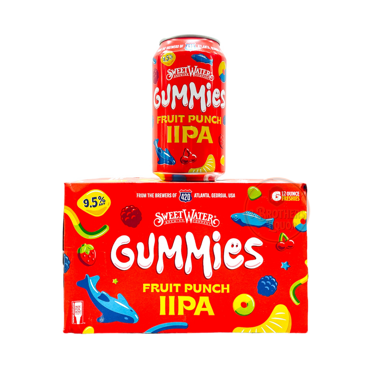 SweetWater Brewing Gummies Fruit Punch IPA 6Pk Cans – 3brothersliquor