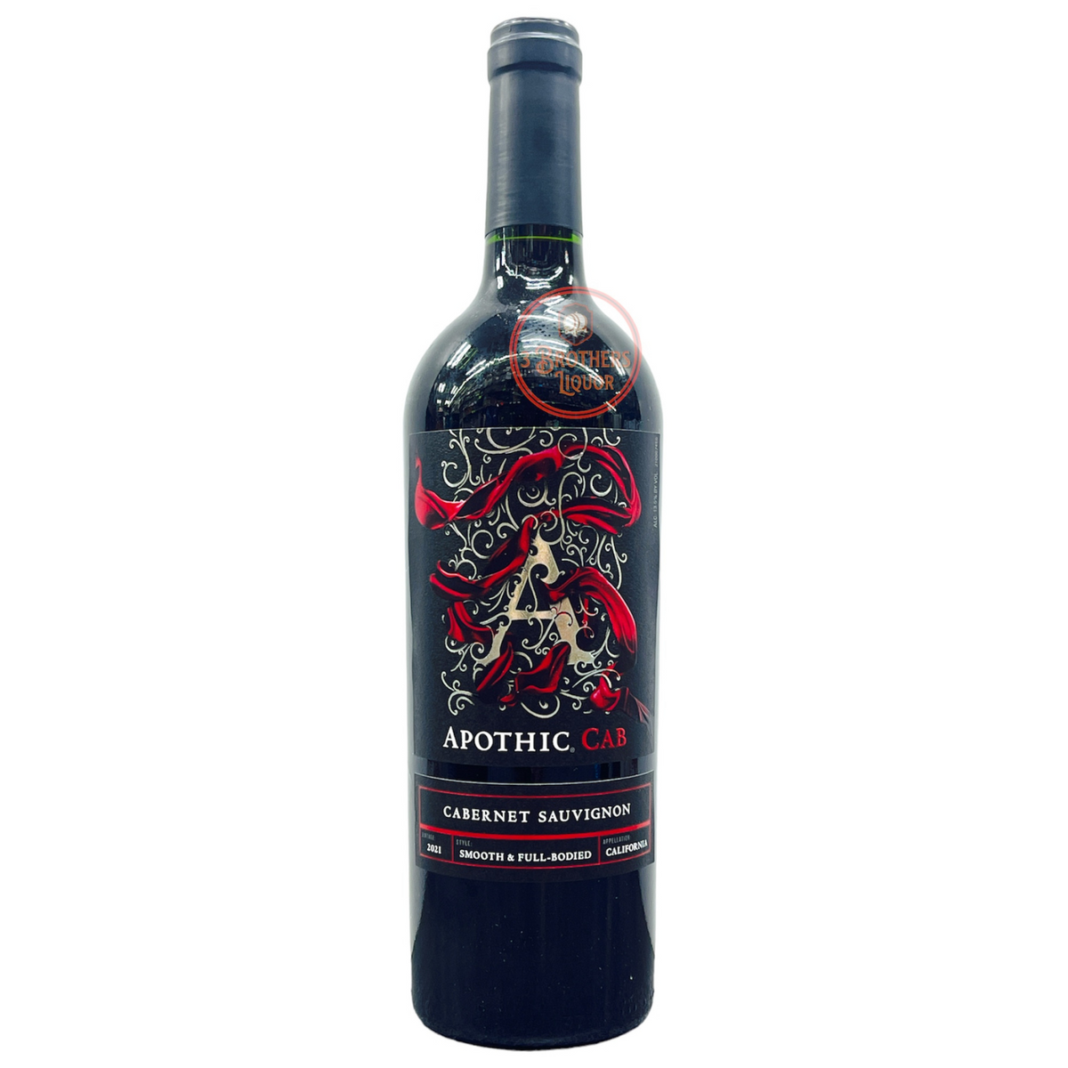 Apothic Cab Cabernet Sauvignon Smooth & Full-Bodied Red Wine ...