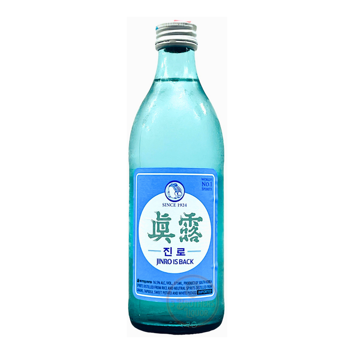 Jinro Is Back Soju (375ML) – 3brothersliquor