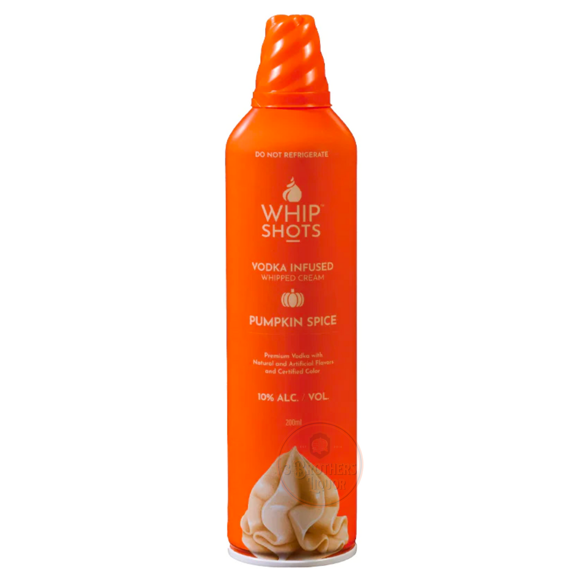 Whip Shots Pumpkin Spice Vodka Infused Whipped Cream – 3brothersliquor