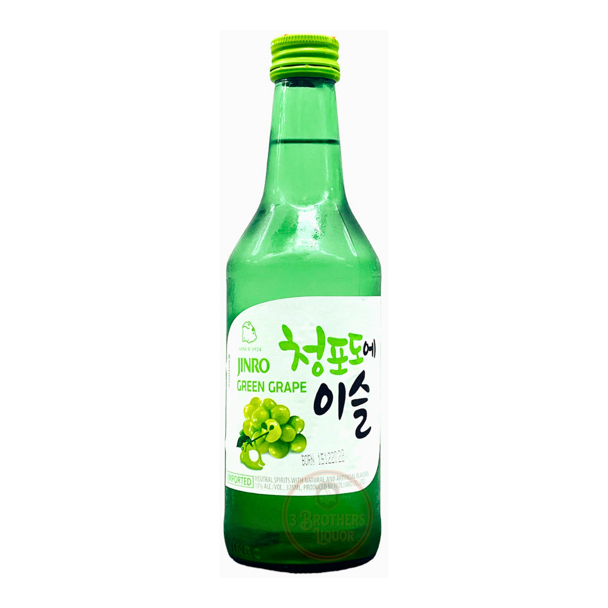 Jinro Green Grape Soju (375ML) – 3brothersliquor