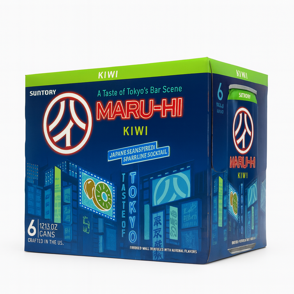 Suntory Maru-Hi Kiwi Japanese Style Cocktail 6Pk Cans – 3brothersliquor