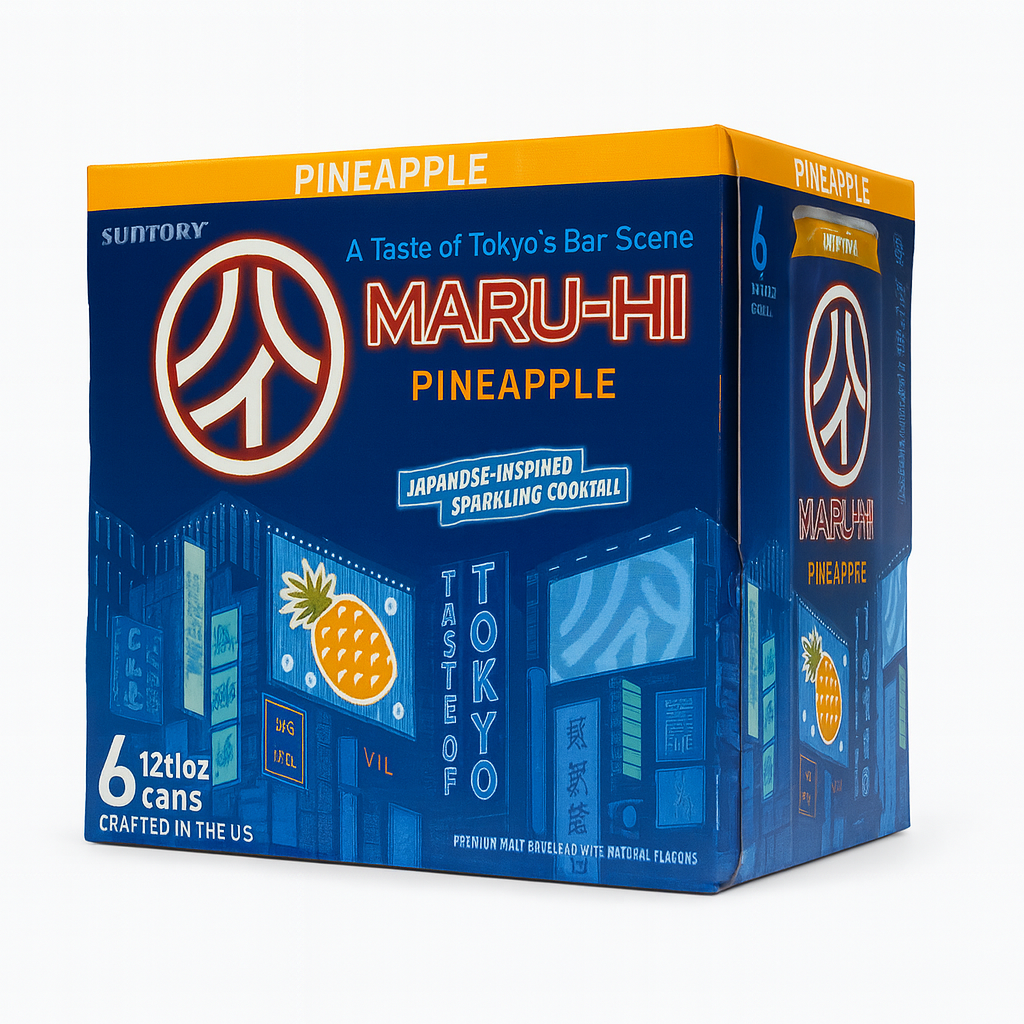 Suntory Maru-Hi Pineapple Japanese Style Cocktail 6Pk Cans ...