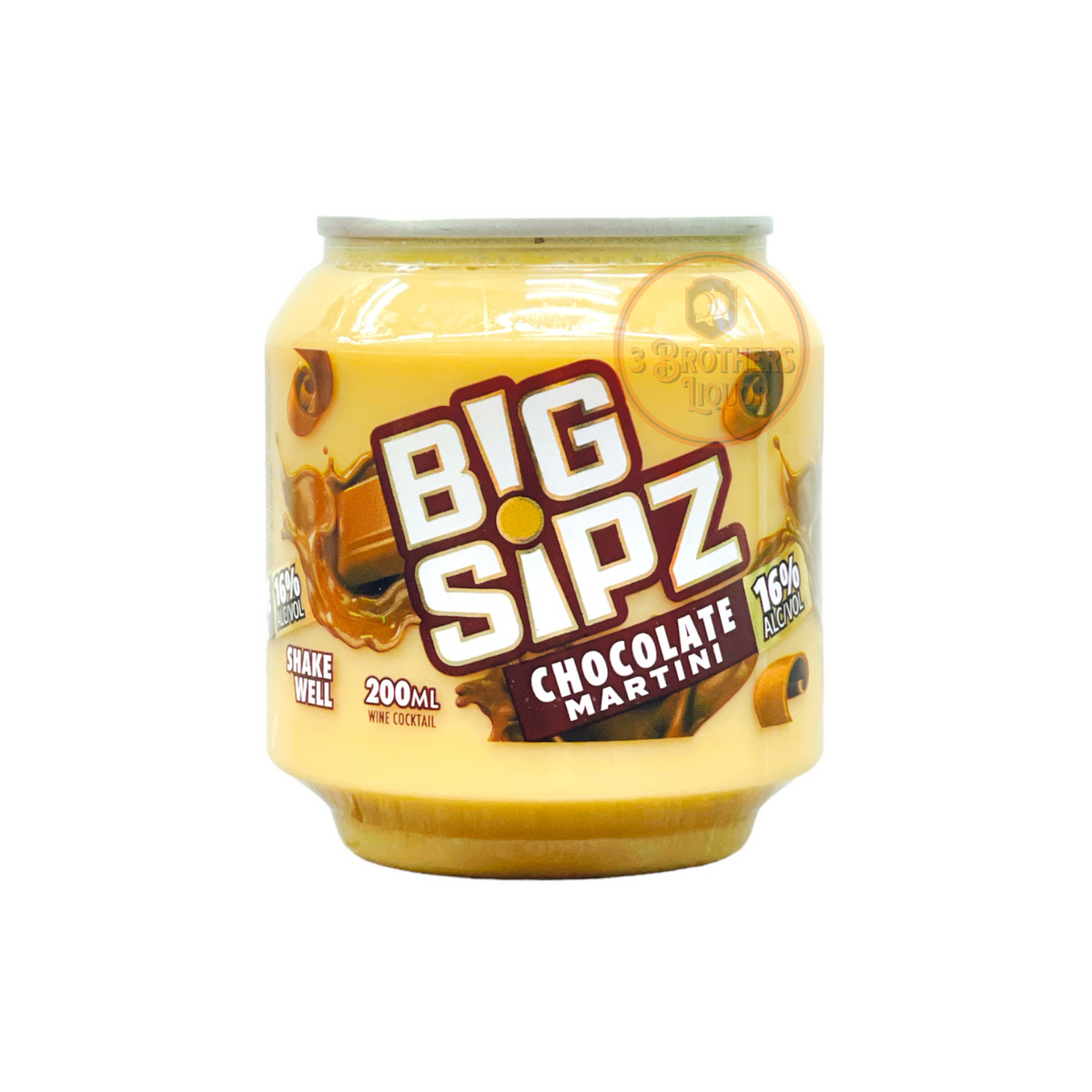 Big Sipz Chocolate Martini Cocktail In A Can – 3brothersliquor