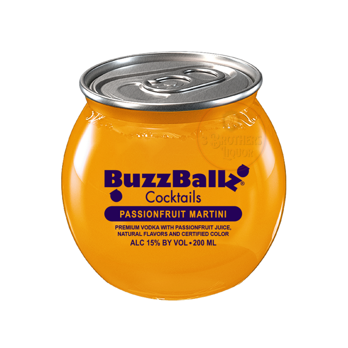 Buzzballz Passionfruit Martini Cocktail 200ML – 3brothersliquor