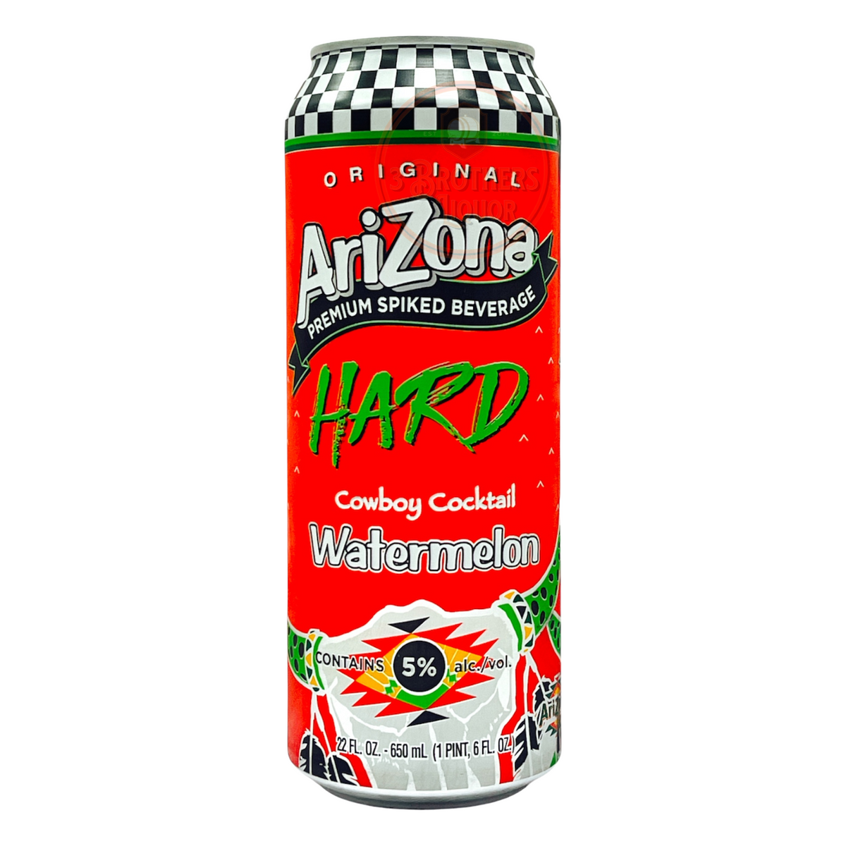 Arizona Hard Watermelon Cowboy Cocktail Spiked Beverage 24oz Can ...