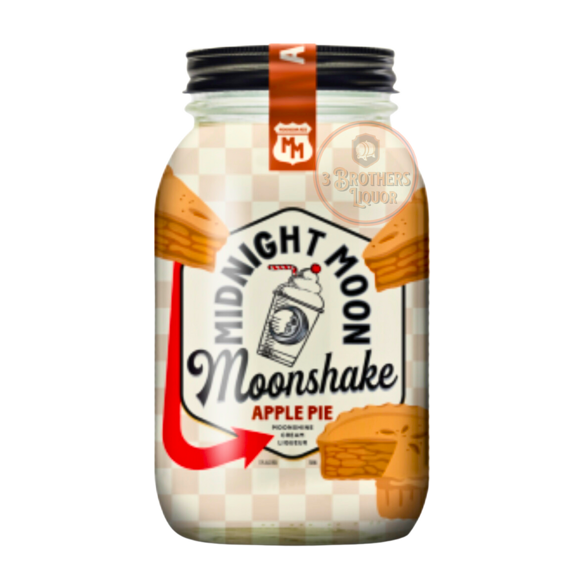Midnight MoonShakes Apple Pie Flavored Moonshine Liqueur – 3brothersliquor