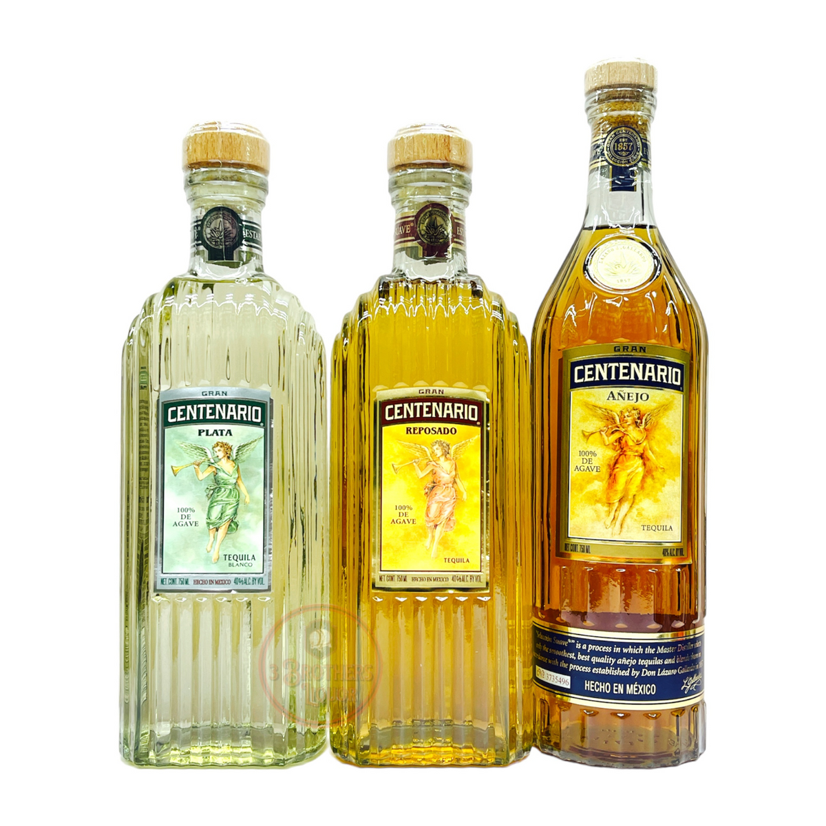 Gran Centenario Tequila 3PK Bundle Set – 3brothersliquor