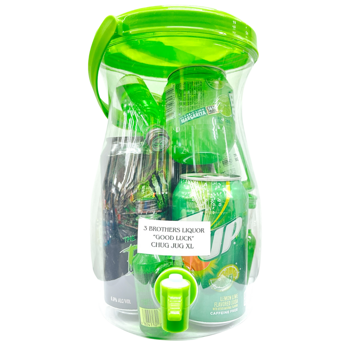 3 Brothers Liquor "Good Luck" Chug Jug XL Party Bucket – 3brothersliquor