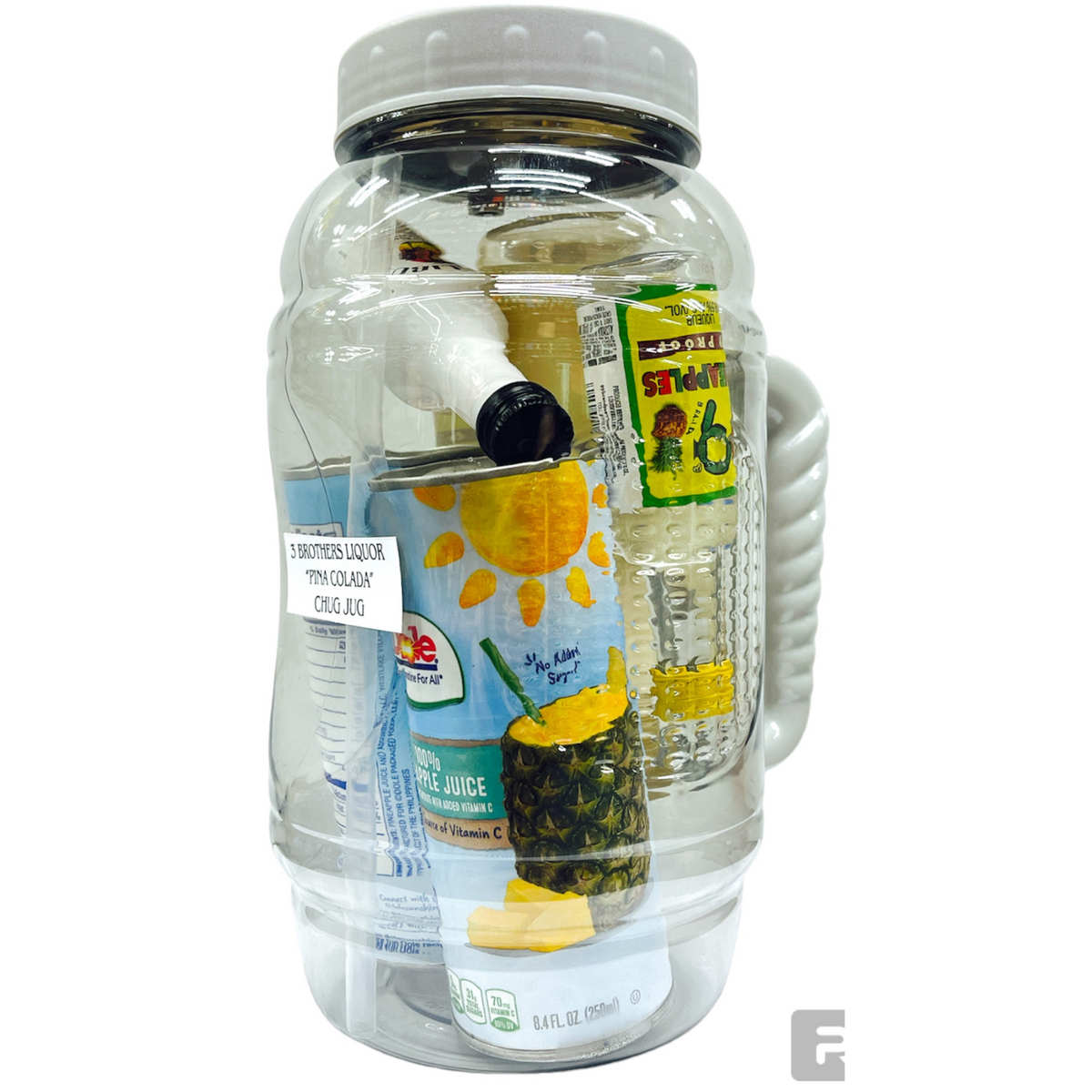 3 Brothers Liquor "Pina Colada" Chug Jug Party Jug Cocktail ...