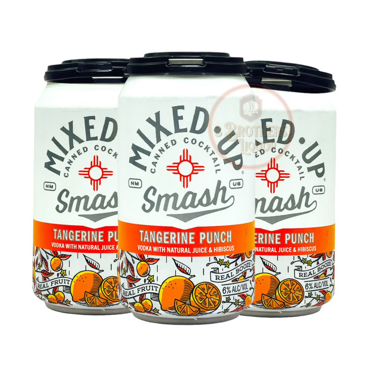 Mixed Up Smash Tangerine Punch Canned Cocktail 4Pk Cans – 3brothersliquor