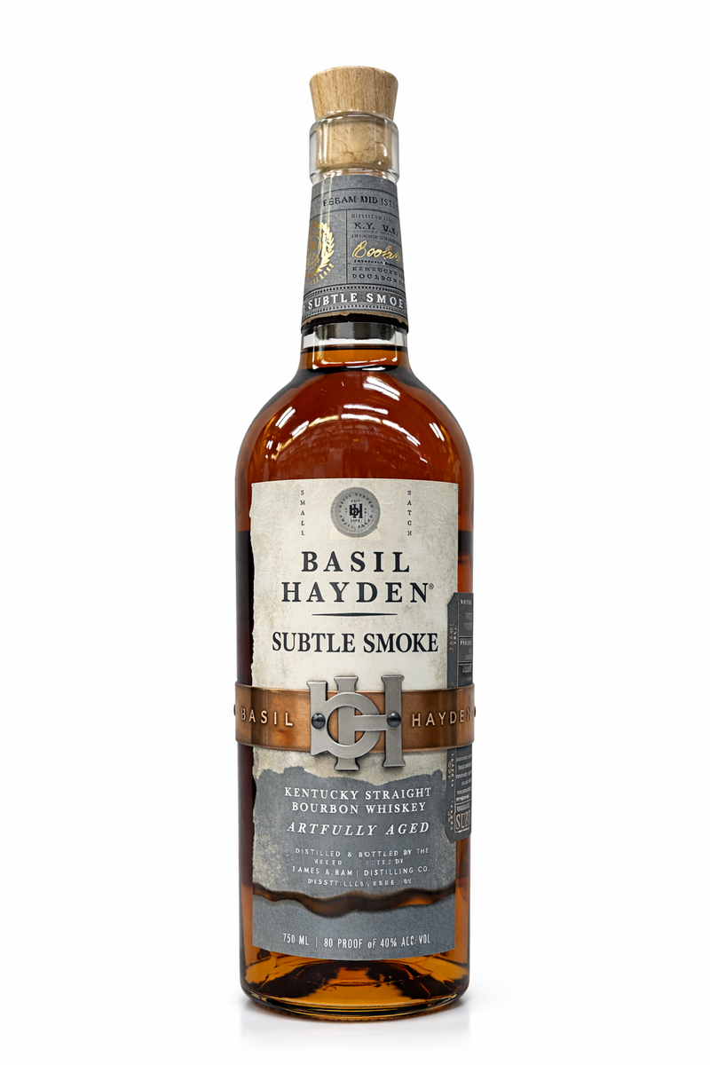 Basil Hayden Subtle Smoke Kentucky Bourbon Whiskey – 3brothersliquor