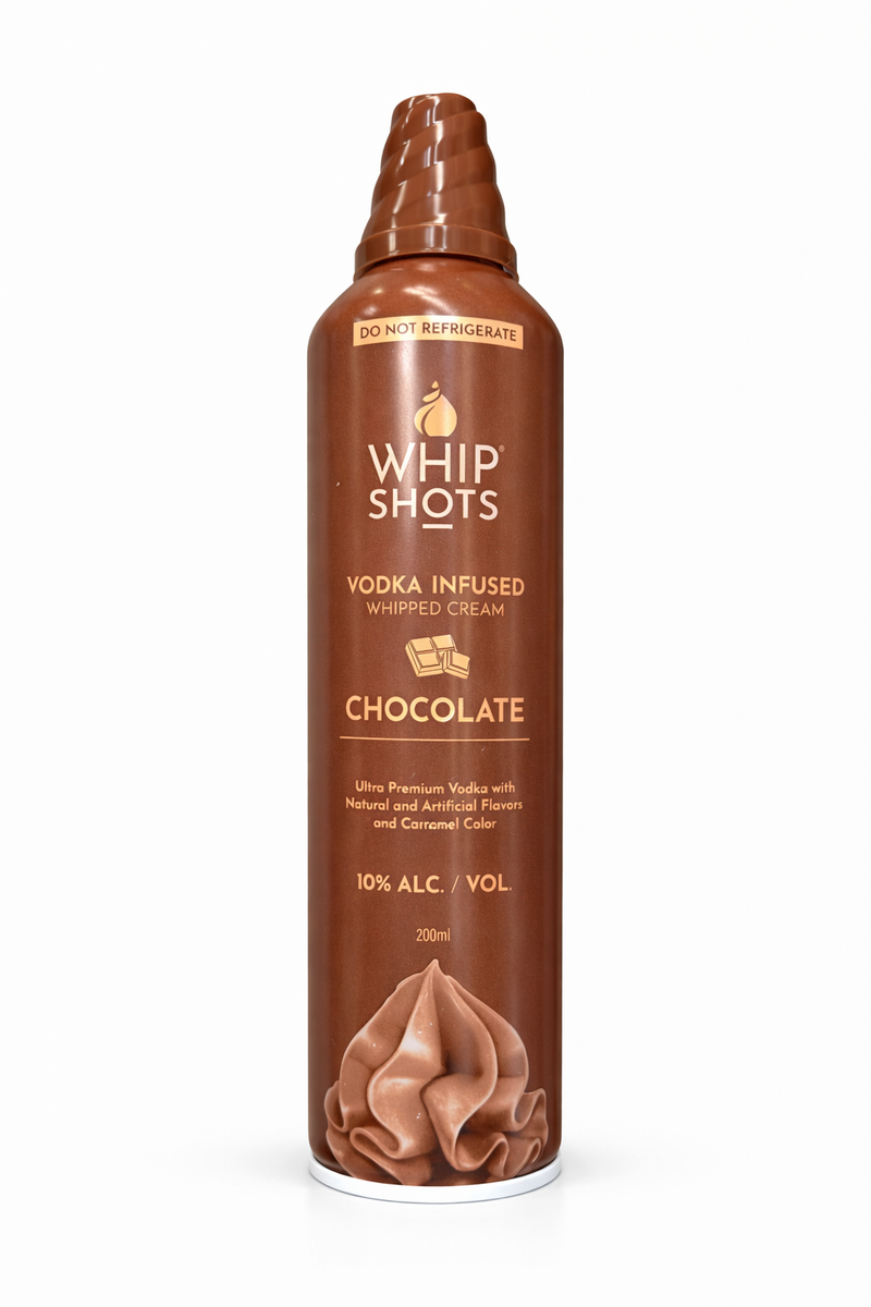 Whip Shots Chocolate Roll Vodka Infused Whipped Cream By Cardi B ...
