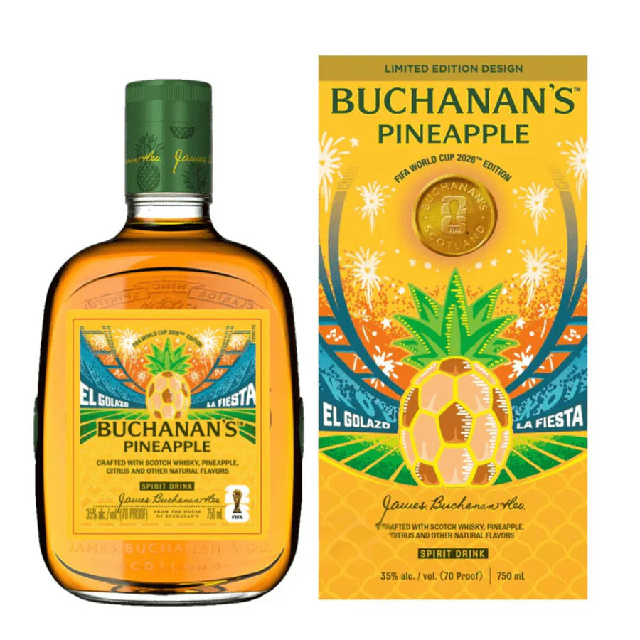 Buchanan's Pineapple Flavored Scotch Whiskey (2026 Fifa World Cup Limi ...