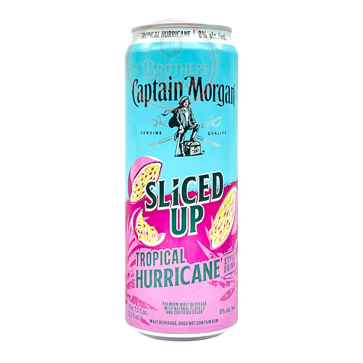 Captain Morgan Sliced Up Tropical Hurricane RTD Cocktail Tall Can (24 ...