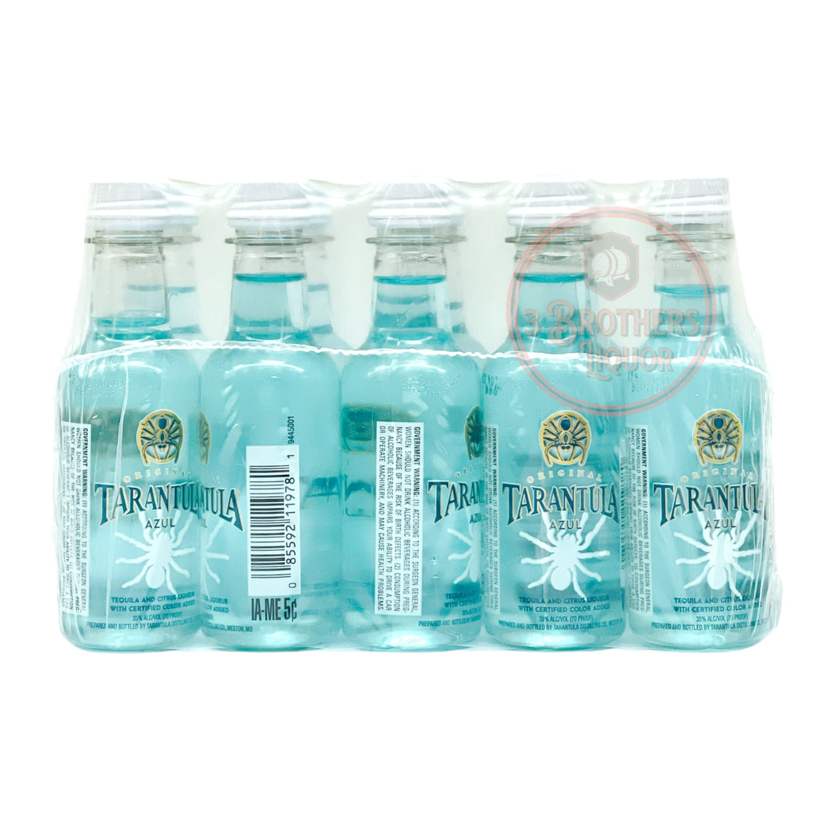 Tarantula Azul Tequila Liqueur Mini Shots (10 Of 50ML) – 3brothersliquor