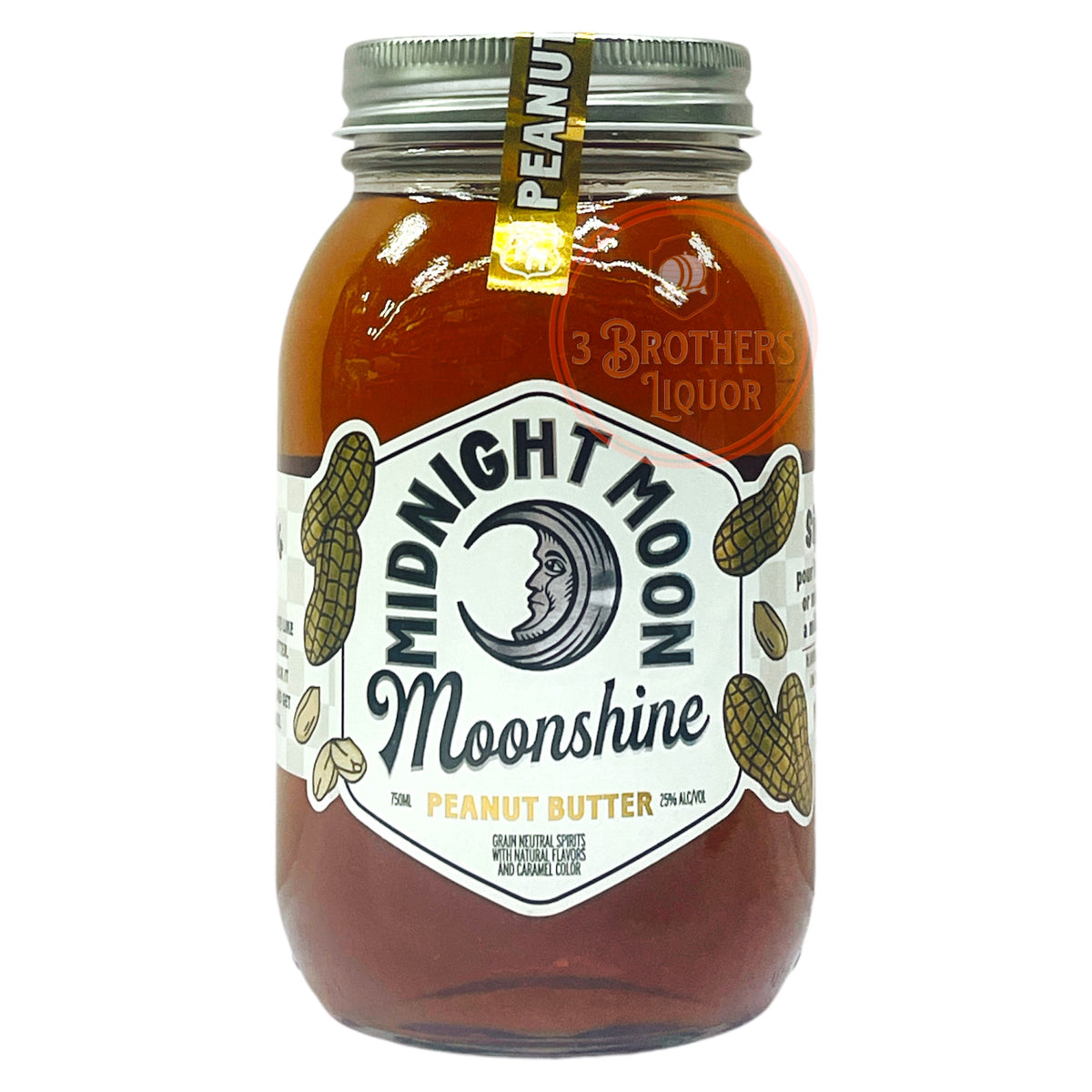 Midnight Moon Peanut Butter Flavored Moonshine – 3brothersliquor