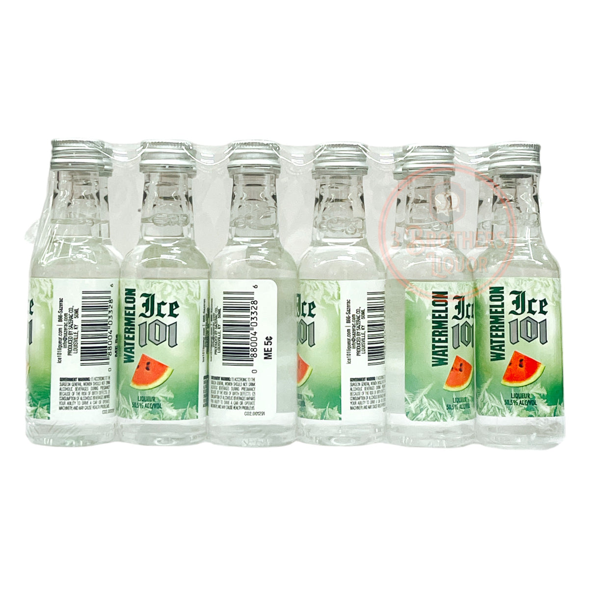 Ice Watermelon Flavored Liqueur Mini Shots (12 Of 50ML) – 3brothersliquor