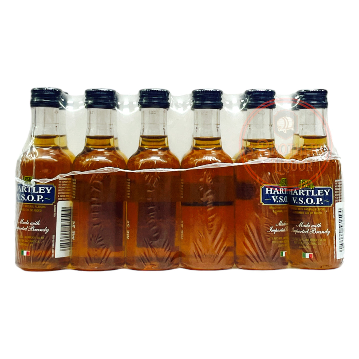 Hartley V.S.O.P. Imported Brandy Mini Shots (12 Of 50ML) – 3brothersliquor