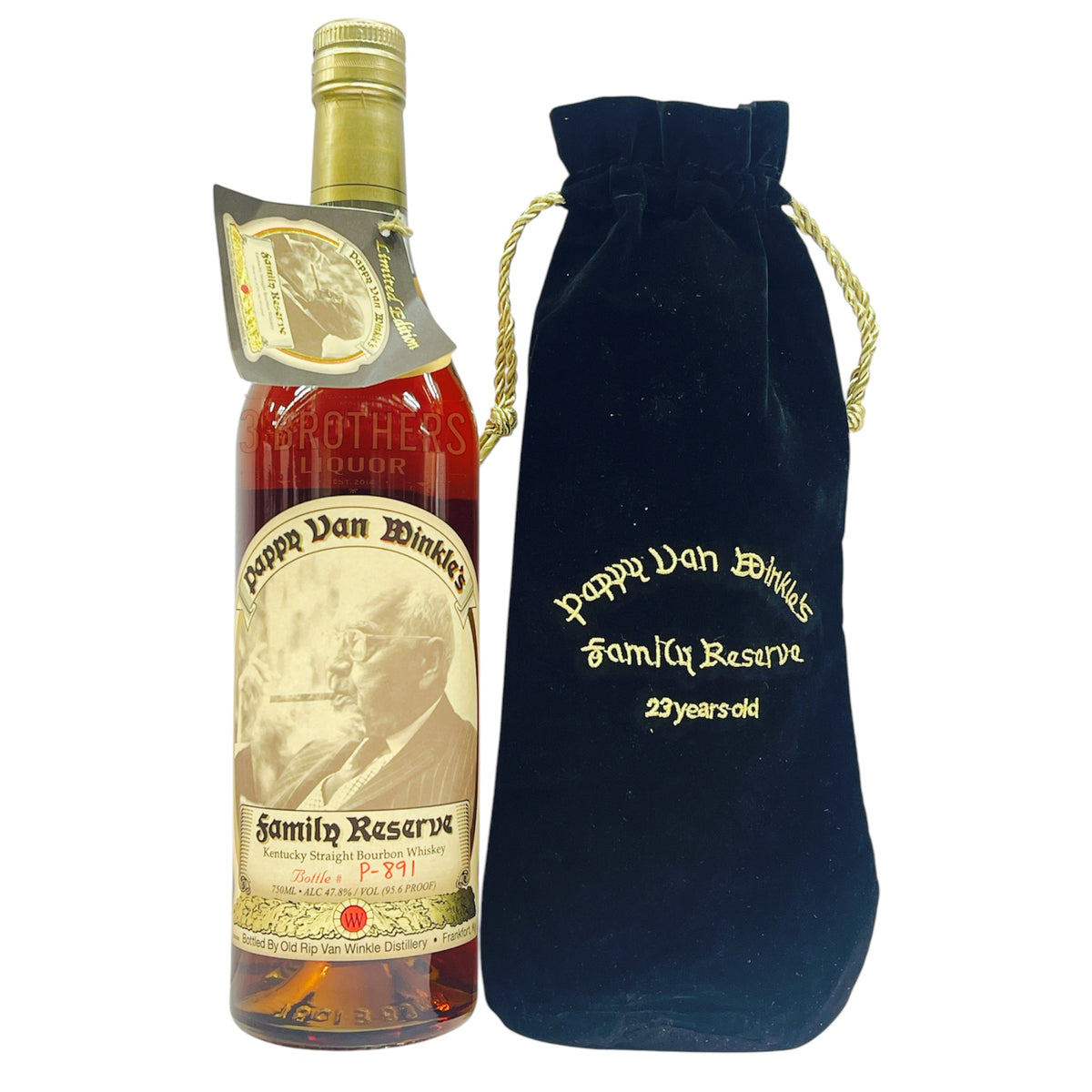 Pappy Van Winkle's Family Reserve Aged 23 Years Old Bourbon Whiskey (2 ...