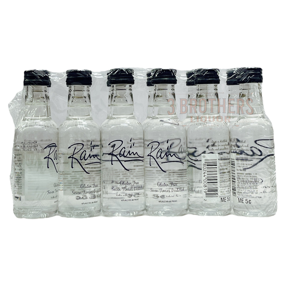 Rain Vodka Mini Shots (12 Of 50ML) – 3brothersliquor