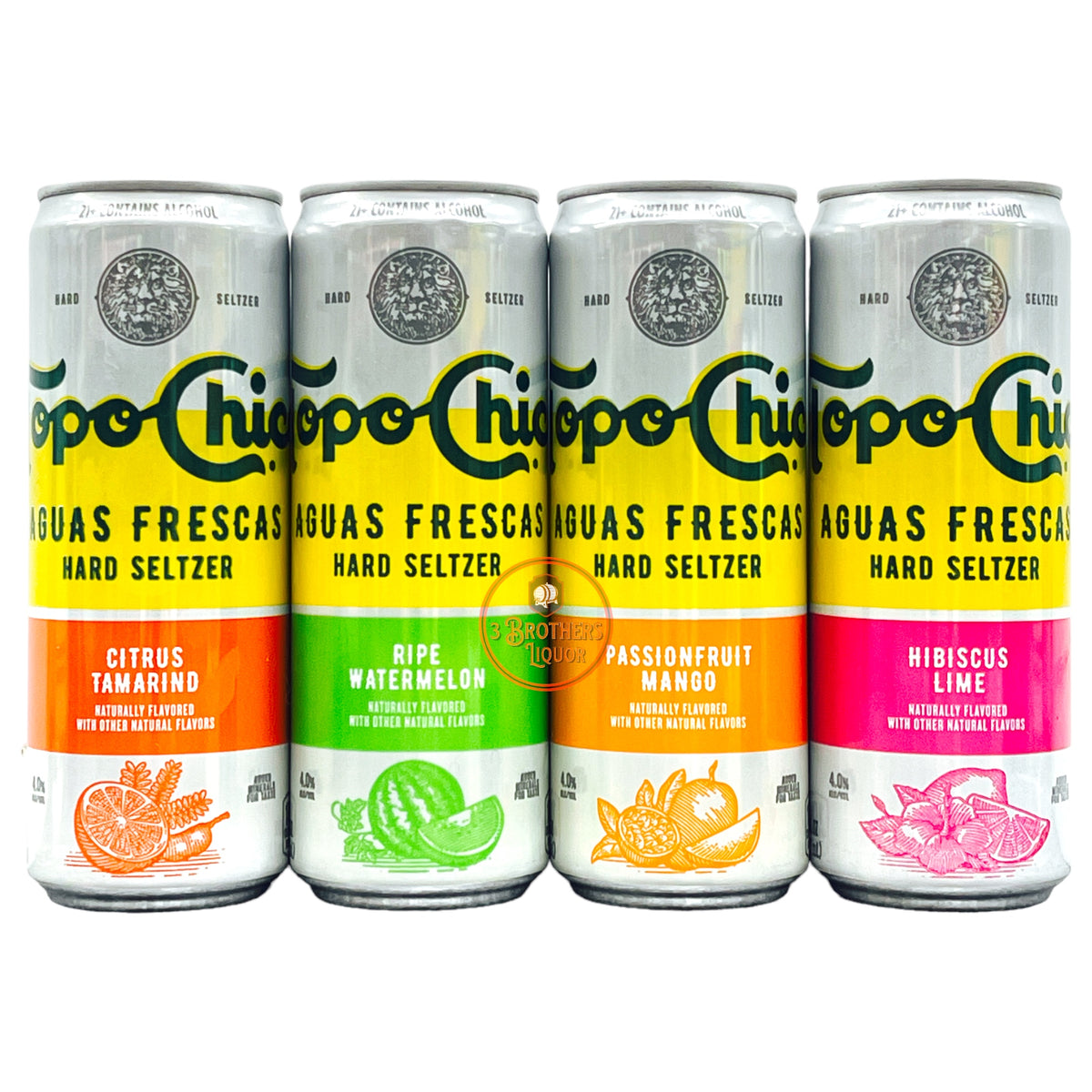 Topo Chico Aguas Frescas Hard Seltzer 4Pk Cans – 3brothersliquor