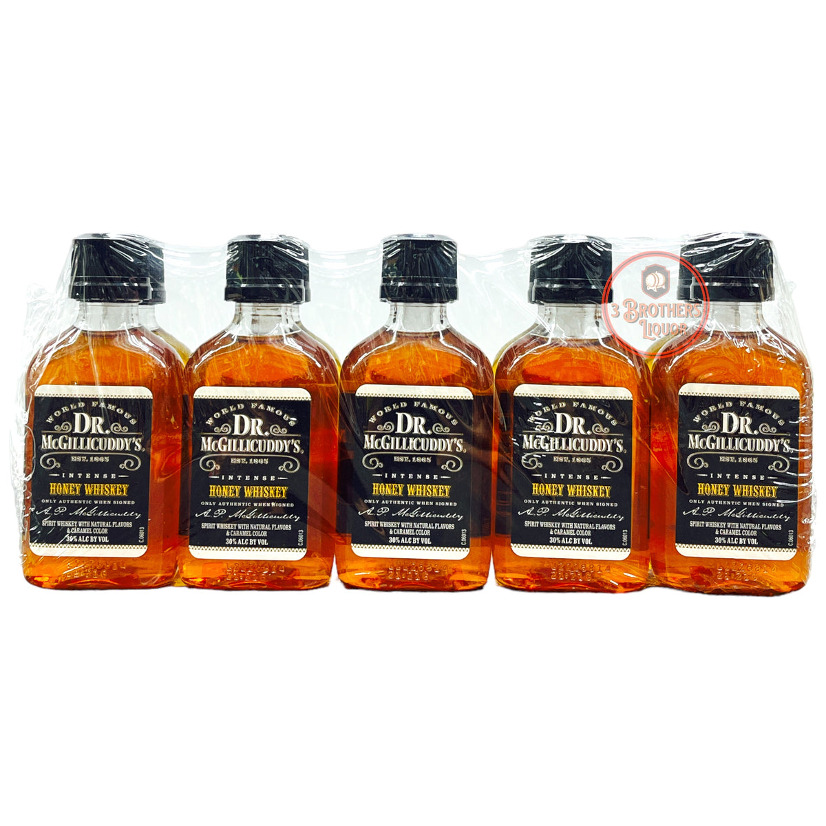 Dr. Mcgillicuddy's Honey Whiskey Liqueur Mini Shots (10 Of 50ML ...