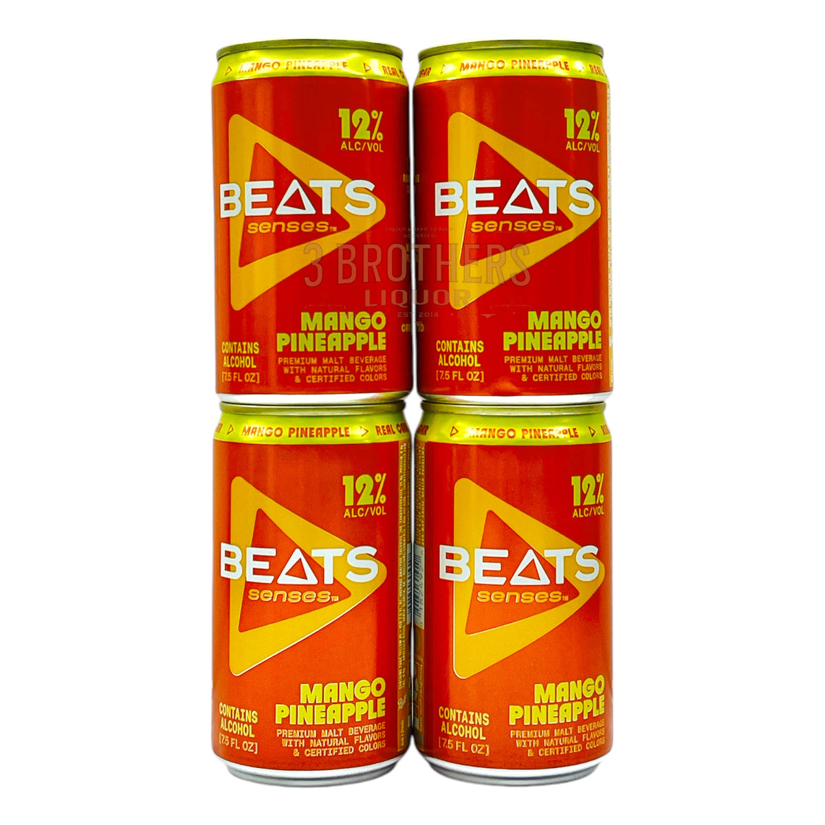 Beats Senses Mango Pineapple RTD Cocktail Cans (4Pk Cans) – 3brothersliquor