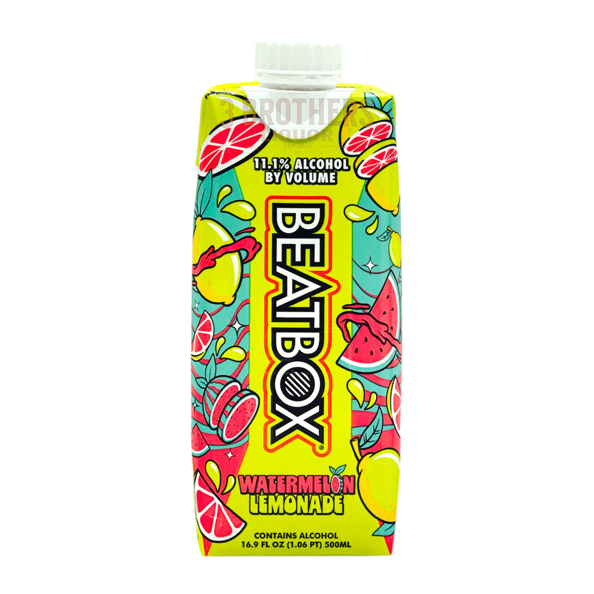 Beatbox Watermelon Lemonade Flavored Malt Beverage (500ML) – 3brothersliquor