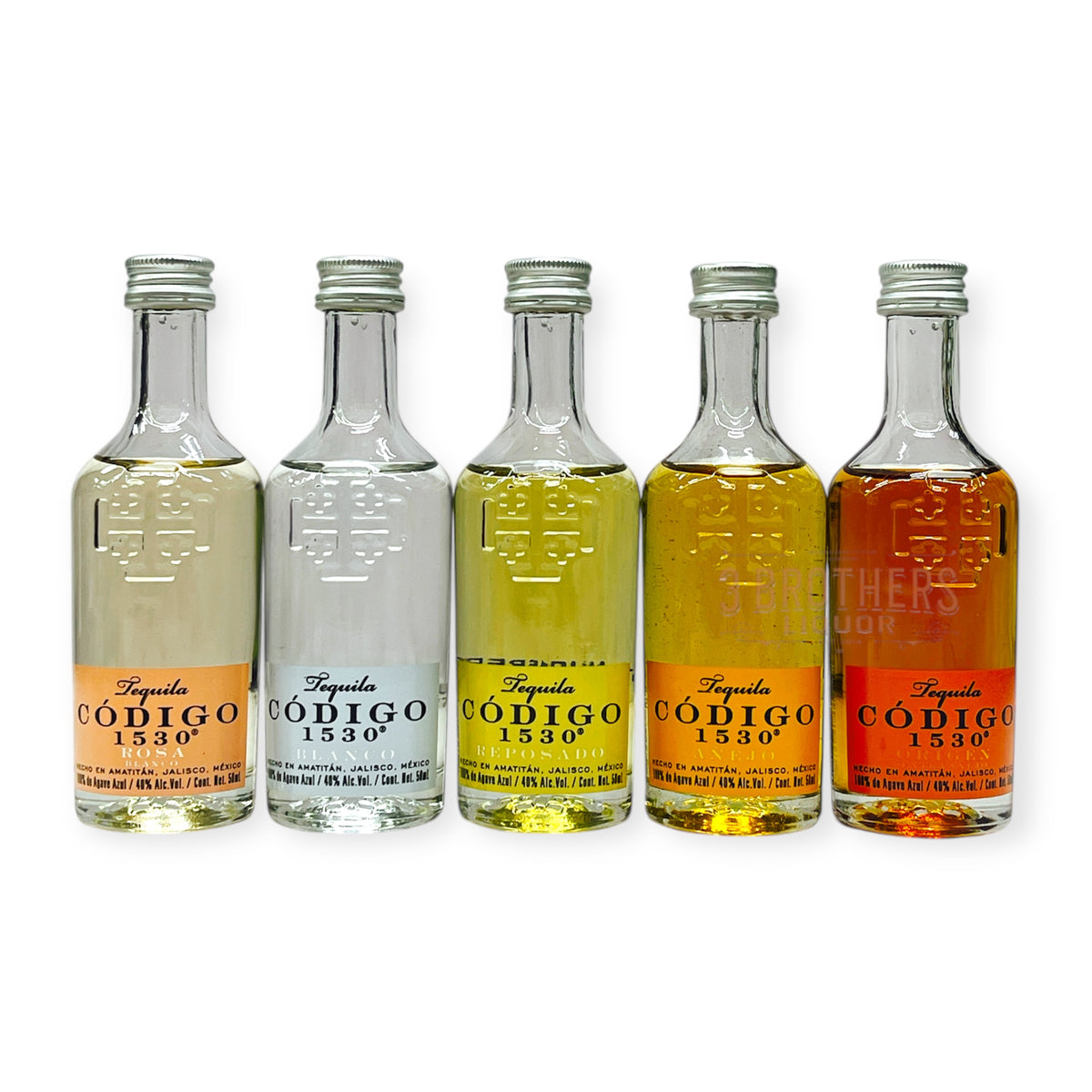 Codigo 1530 Tequila 50ML Mini Shots (5 Of 50ML) – 3brothersliquor