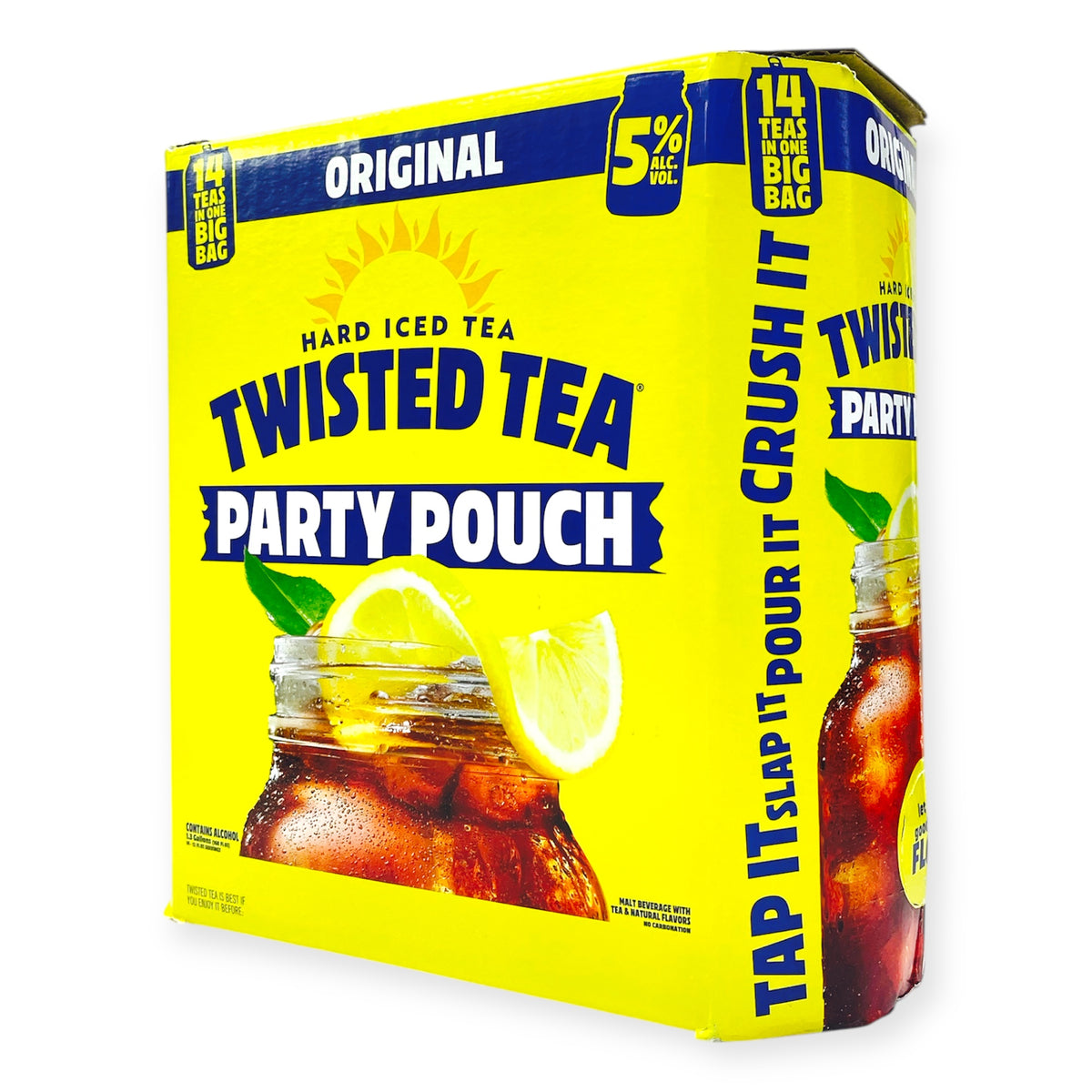 Twisted Tea Party Pouch Original Hard Iced Tea (5 Liters) – 3brothersliquor