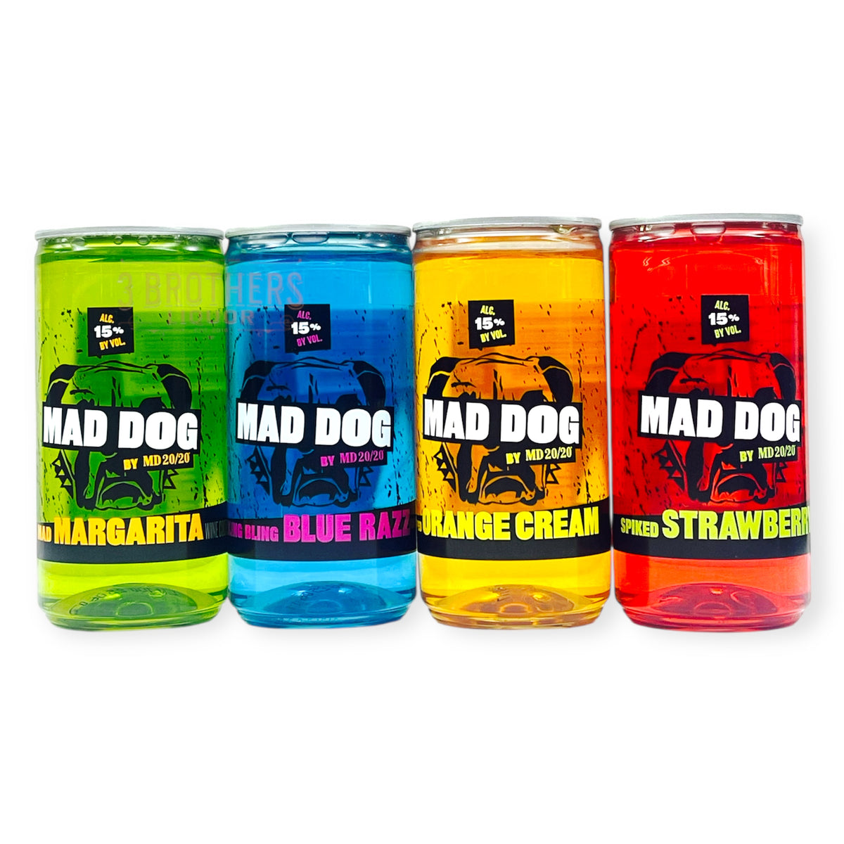 Mad Dog 4Pk Variety Bundle Set By MD 20/20 Cocktail Cans – 3brothersliquor