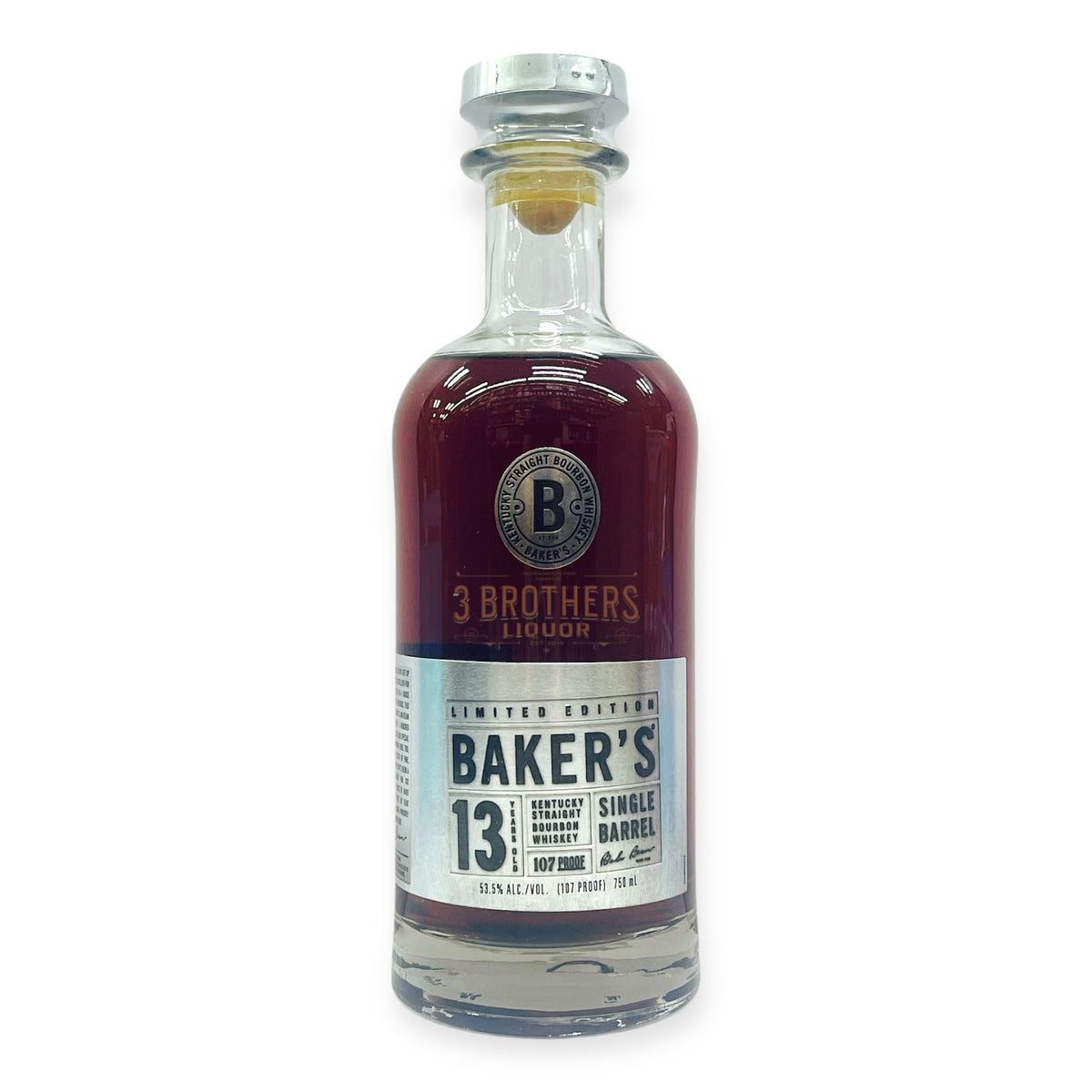 Baker's Aged 13 Years Straight Bourbon Single Barrel Whiskey (Limited ...