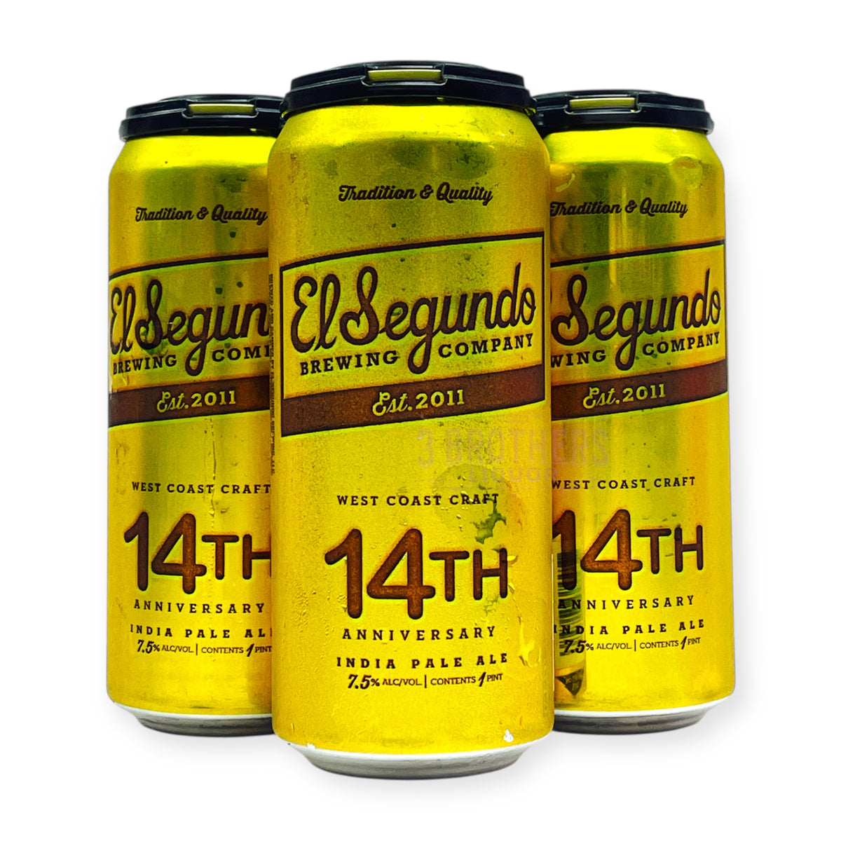 El Segundo Brewing 14th Anniversary West Coast IPA 4Pk Cans ...