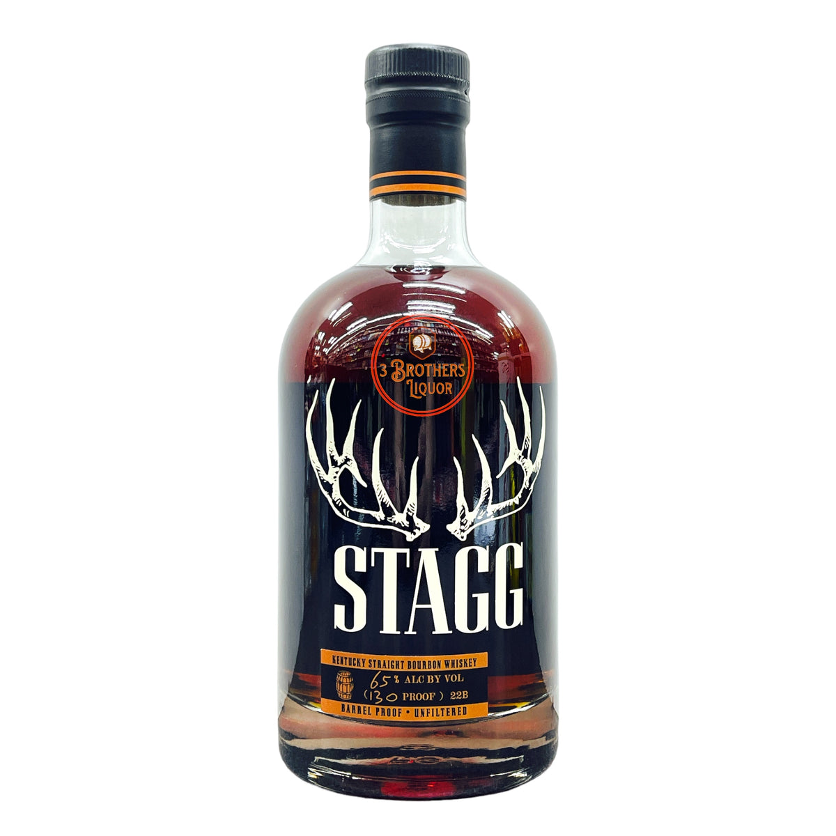 Stagg Jr. Barrel Proof Bourbon Whiskey (130 Proof) – 3brothersliquor
